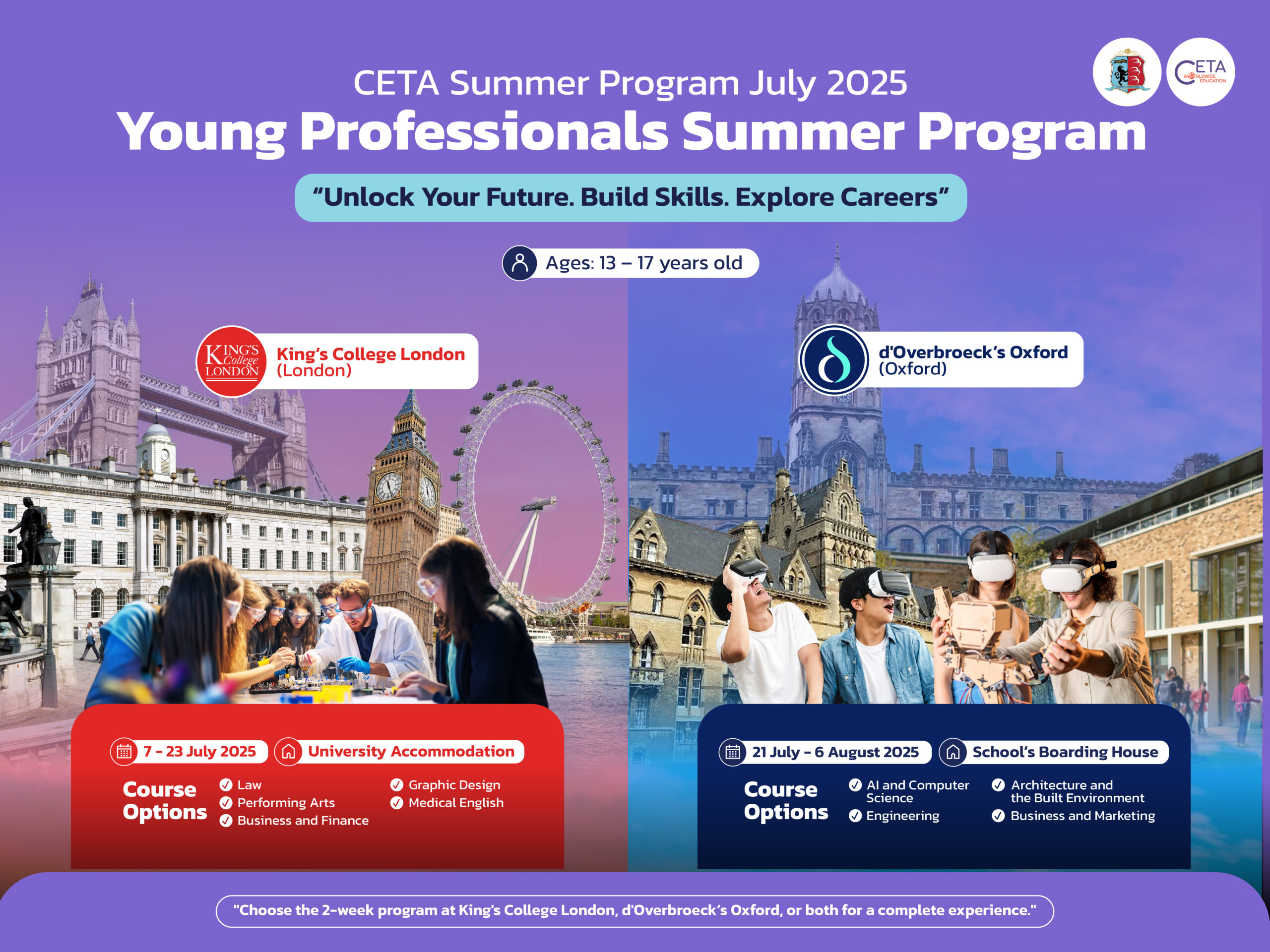 Young Professionals Summer Program - CETA WORLDWIDE EDUCATION